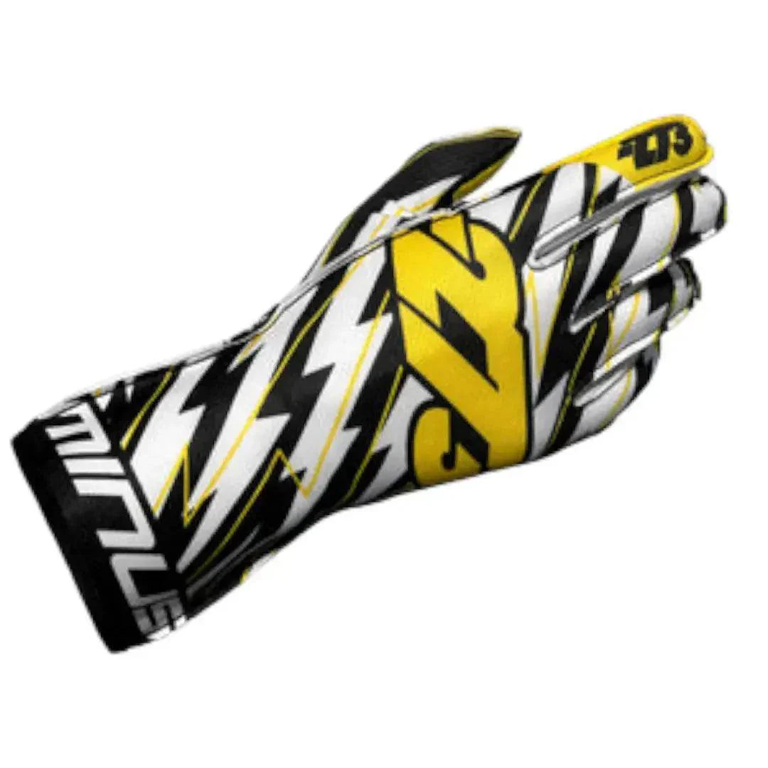 BLITZ Black/White/Yellow | DASH RACEGEAR – Dash Racegear